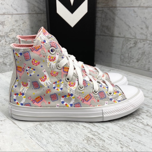 Converse | Shoes | Converse All Star Chuck Taylor Llama Girls Shoes ...